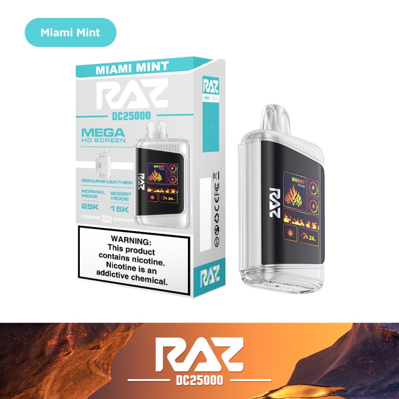 RAZ DC25000 Disposable 5%, raz dc25k, raz disposable
